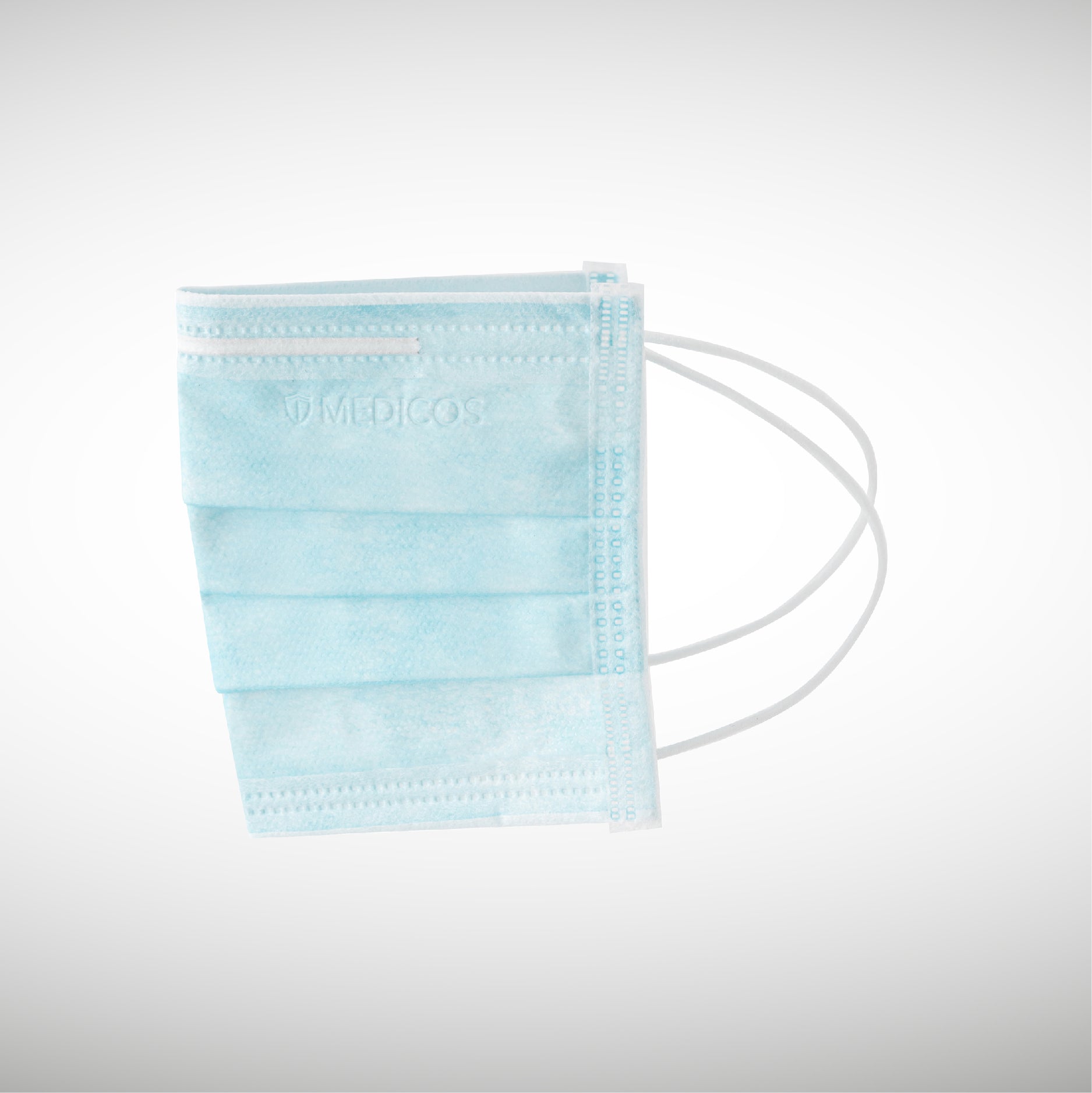 3-Ply Sub Micron Surgical Face Mask (Glacier Blue) – MEDICOS Official Store